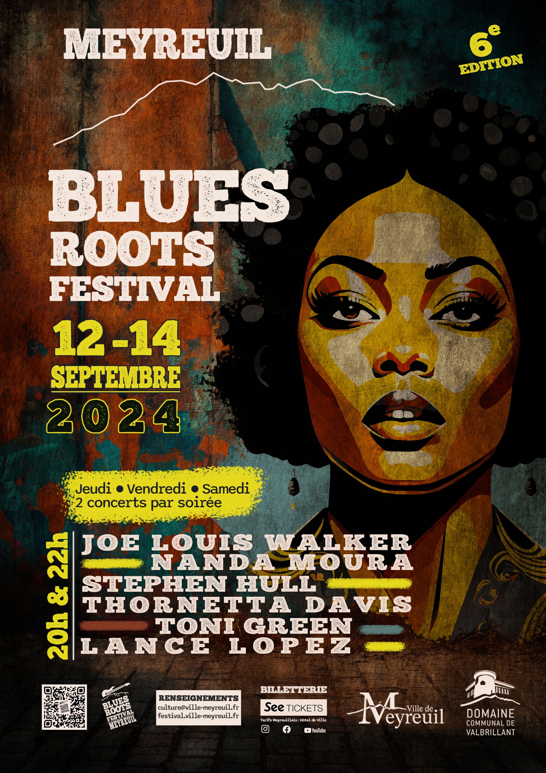 Billetterie Blues Roots Festival - Concerts de Blues en Provence